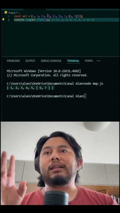 👉 Aprende a usar .flat() en JavaScript y simplifica tus arrays 🚀 - YouTube