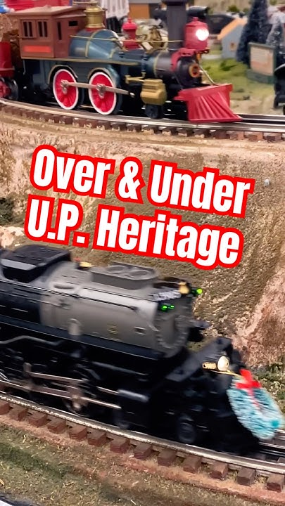 Over n Under #modeltrains - YouTube