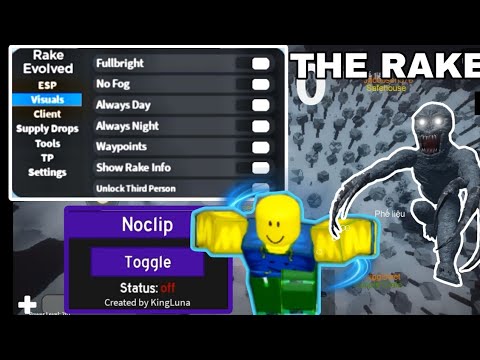 📥🔥Roblox The rake script hack new📥🔥|exp,speed,flash gun,...|script by ...