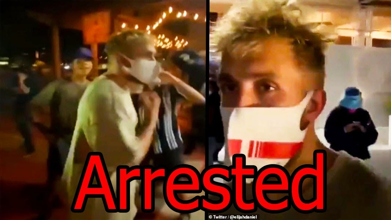 Jake Paul Arrested For Looting Mall on Camera - YouTube