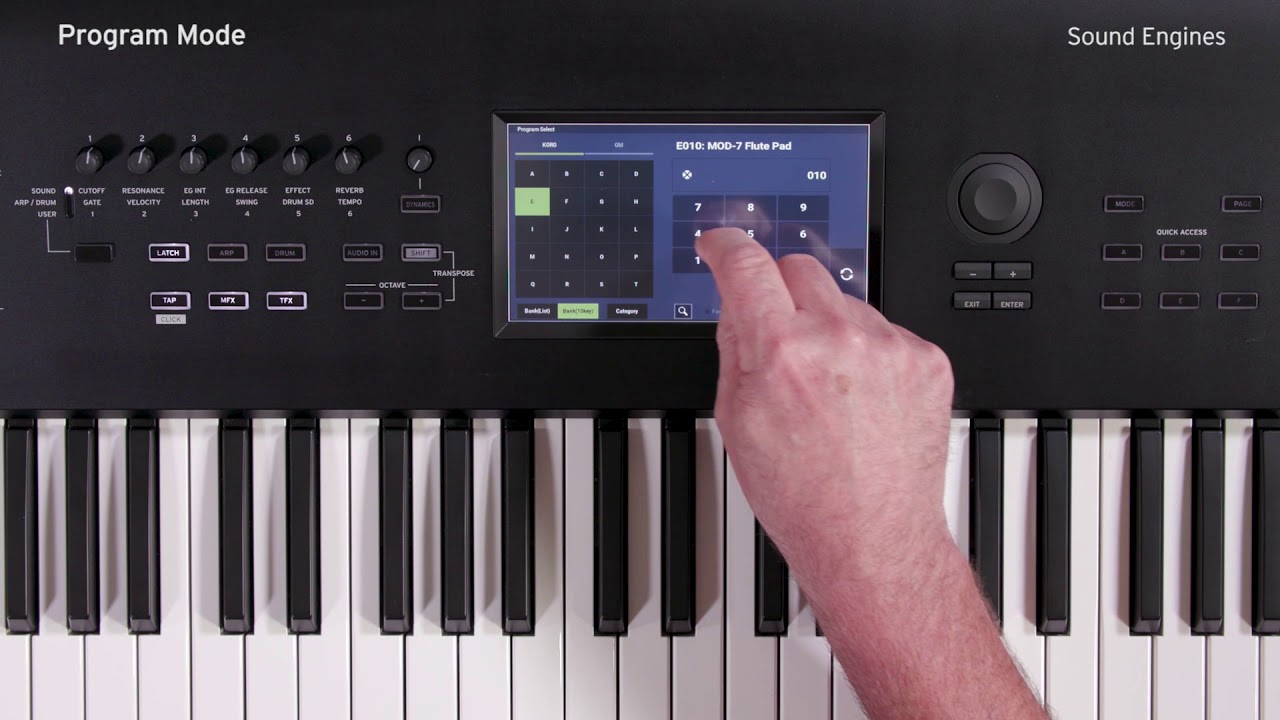 KORG - 02 NAUTILUS Program Mode - Videomanual ESPAÑOL - YouTube