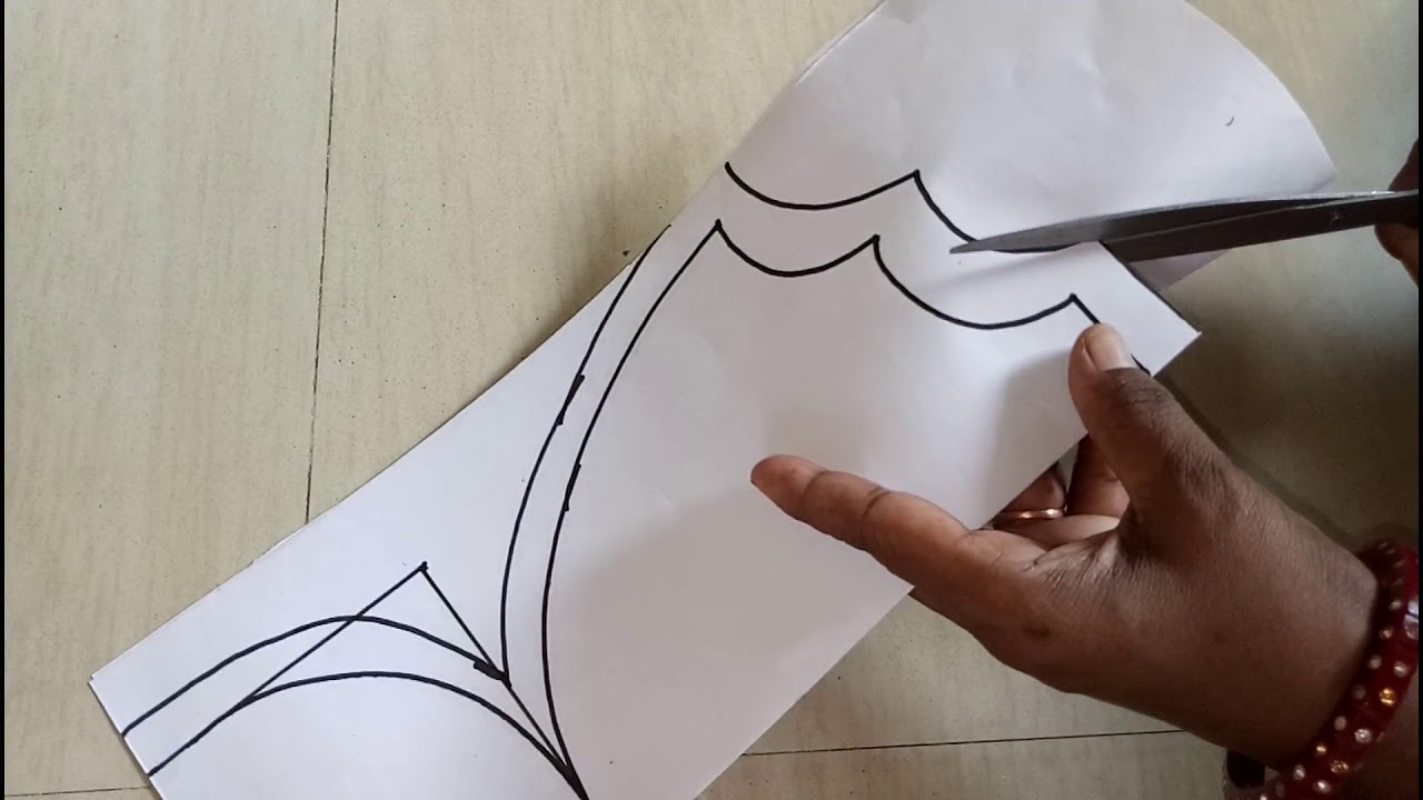 Boat Neck Cutting With Back Neck Design - YouTube