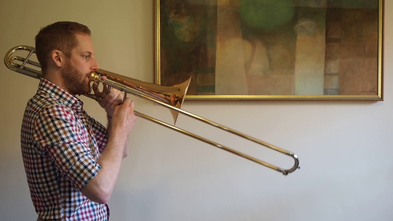 Angels We Have Heard on High - Trombone - YouTube