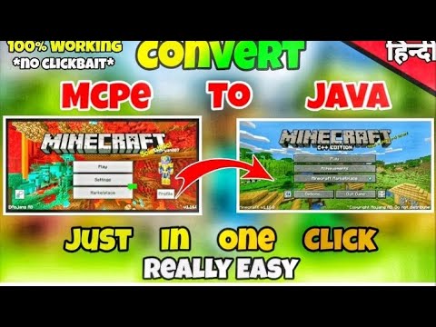 Top 3 best setting minecraft pe to converted minecraft java#minecraft# ...