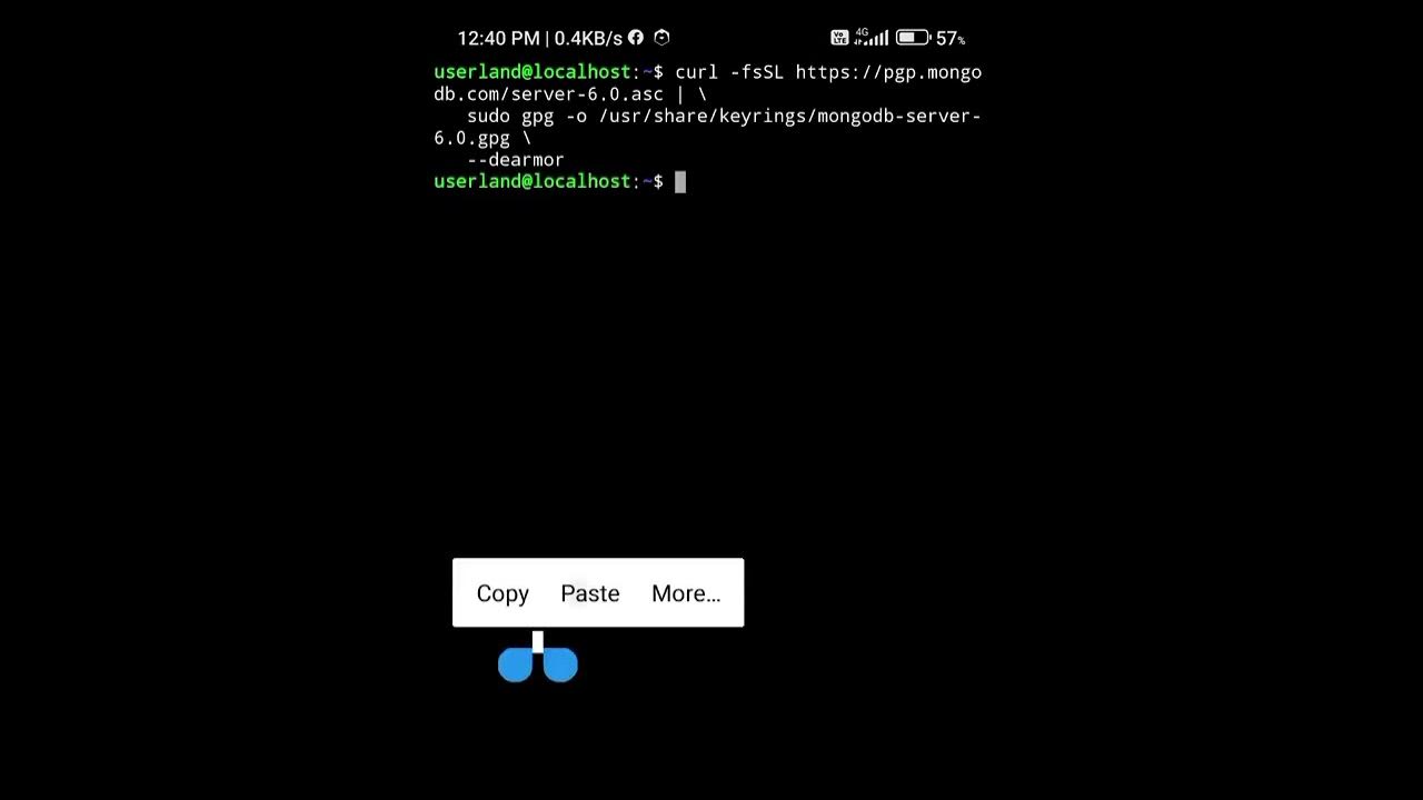 how to install mongodb in android. all problem solved. - YouTube