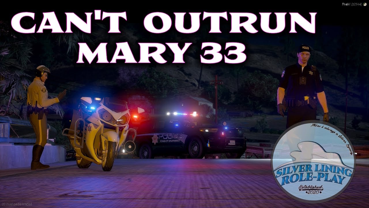 SLRP🔴| Can't Outrun Mary 33 | Police Roleplay | FiveM - YouTube