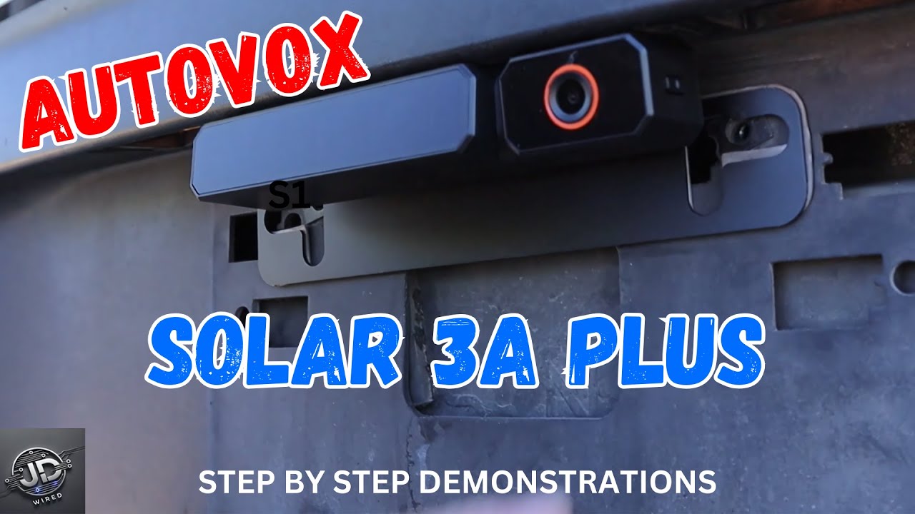 AUTO-VOX Solar 3A Plus Wireless Backup Camera - YouTube