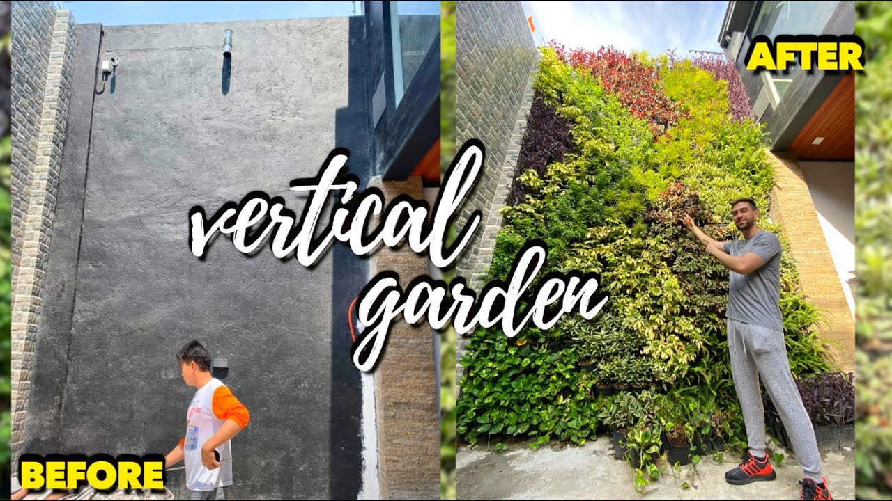 Biggest Residential Living Wall? 🍃A Day in the Life Finishing the DREAM ...