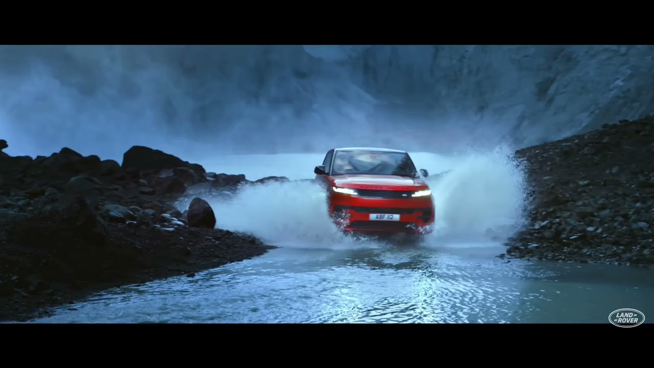 New Range Rover Sports vs Dam Test - YouTube