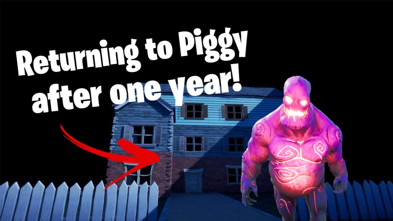 Playing PIGGY In Fortnite After A WHOLE YEAR!? || Fortnite Creative ...