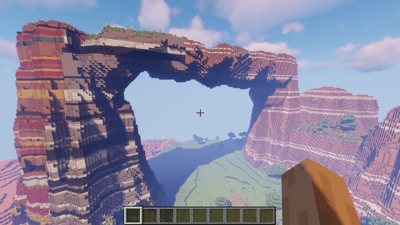 Minecraft Wildlands Exploration with Shaders and Better Foliage Mod ...