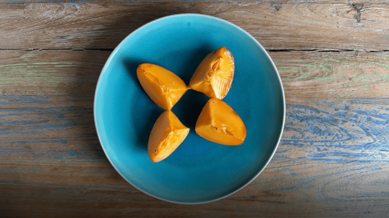 🍊 How to Cut Persimmons – Step-by-Step Guide! ️ - YouTube