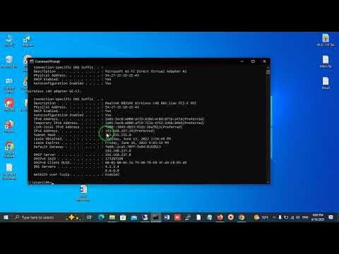 How to Find an IP Address in Command Prompt? - YouTube