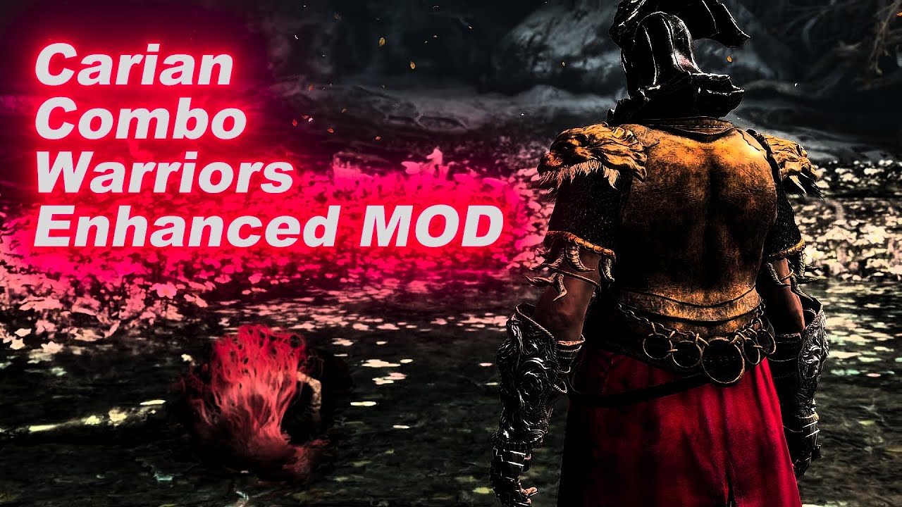 Elden Ring - Carian Combo Warriors Enhanced mod - Malenia - YouTube