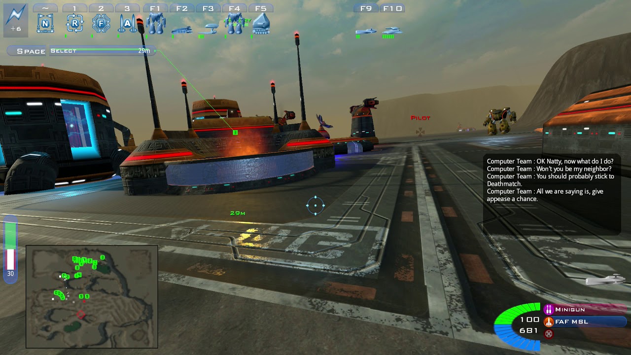 Battlezone II: Combat Commander - ISDF vs ISDF - YouTube