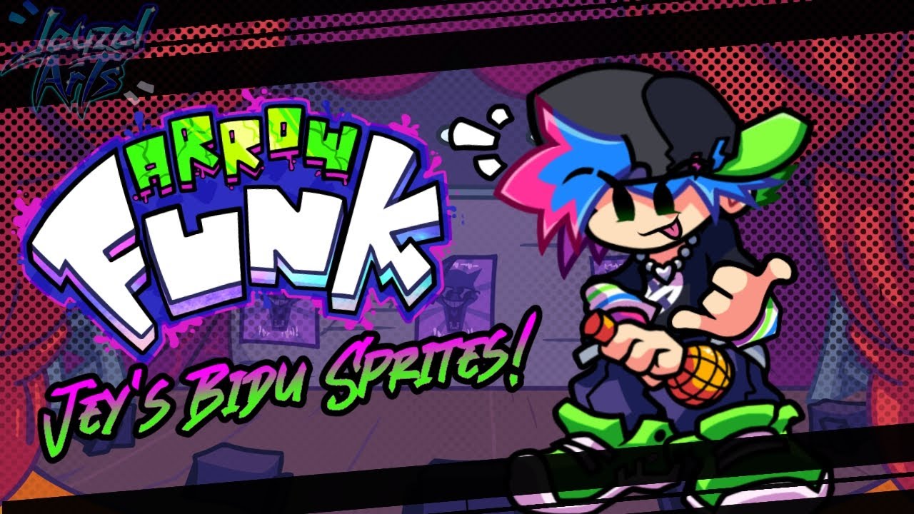 Jey's Arrow Funk BF Sprites! | Jey's Bidu Mini Showcase Test | FNF ...
