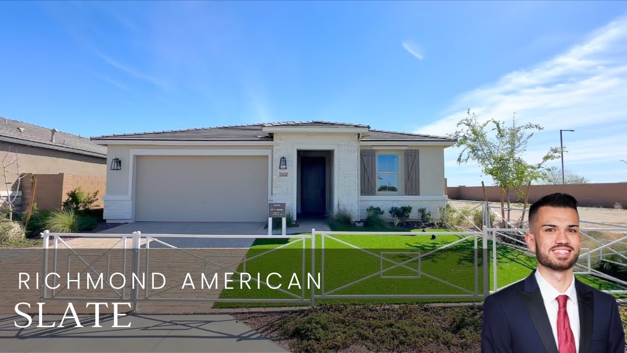 New Model Home Tour Near Phoenix Arizona Home | Richmond American Slate ...