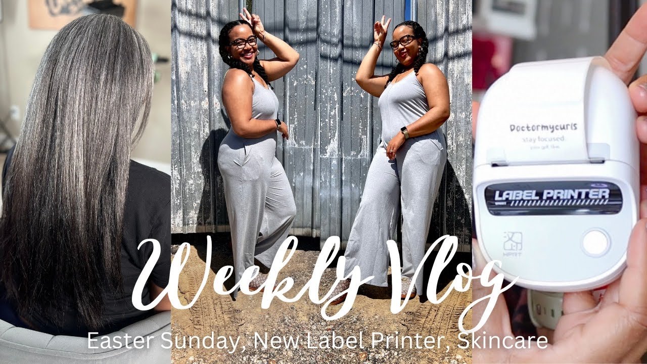 Weekly Vlog | HPRT T20 Label Printer, Easter Sunday, Bullet Journaling ...