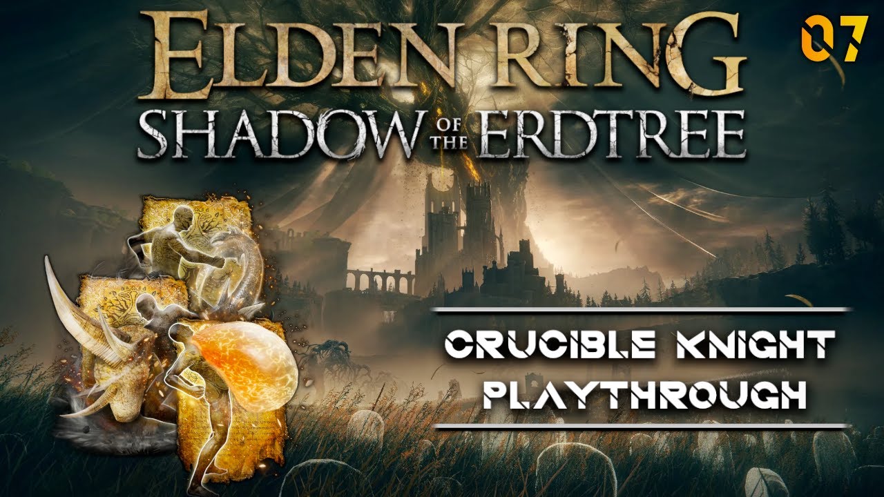 [Elden Ring] Crucible Knight Build (NG) | DLC Time - YouTube