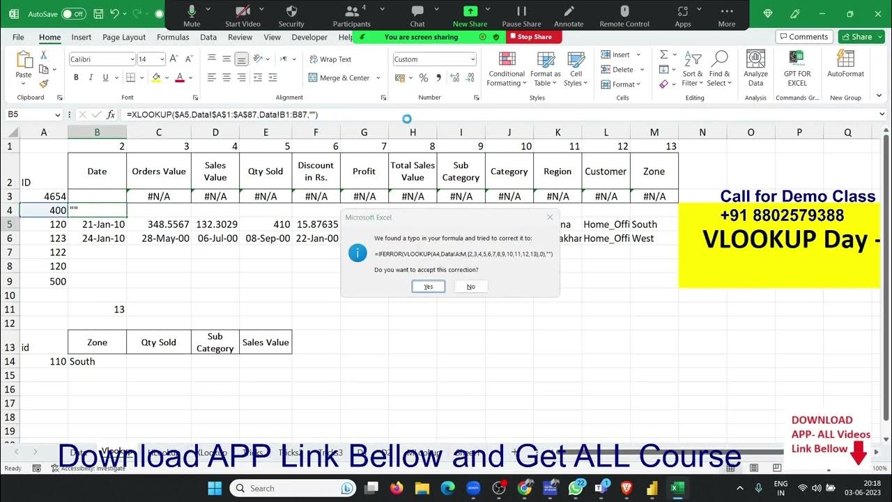 Advanced VLookup in Excel 2021 - YouTube