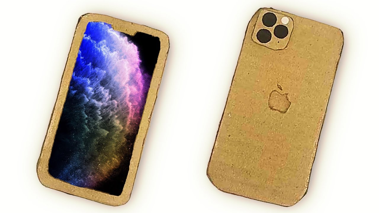 iPhone 11PRO Making from Cardboard | CraftZilla - YouTube