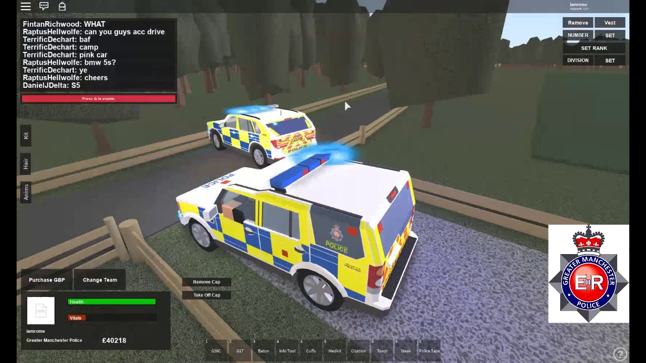 Roblox-United Kingdom GPM Eastbrook Firearms Patrol - YouTube