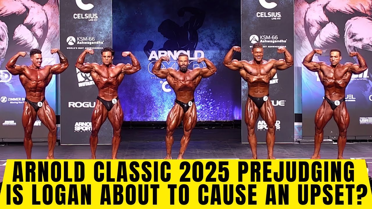 Arnold Classic 2025 Classic Physique Prejudging + Is Logan about to ...