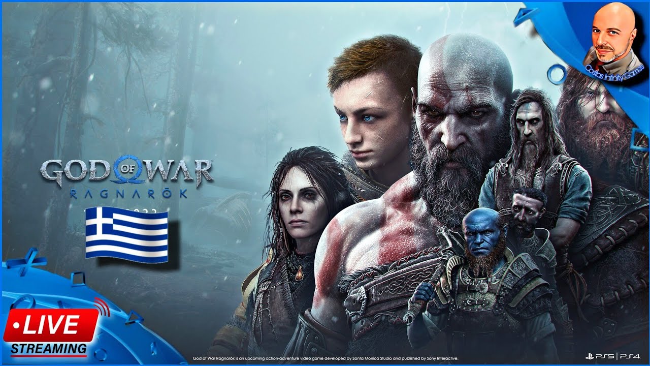 🔴ΣΥΝΕΧΙΖΕΤΑΙ ΤΟ ΤΑΞΙΔΙ | GOD OF WAR RAGNAROK | #3 | GREEK LIVE STREAM ...