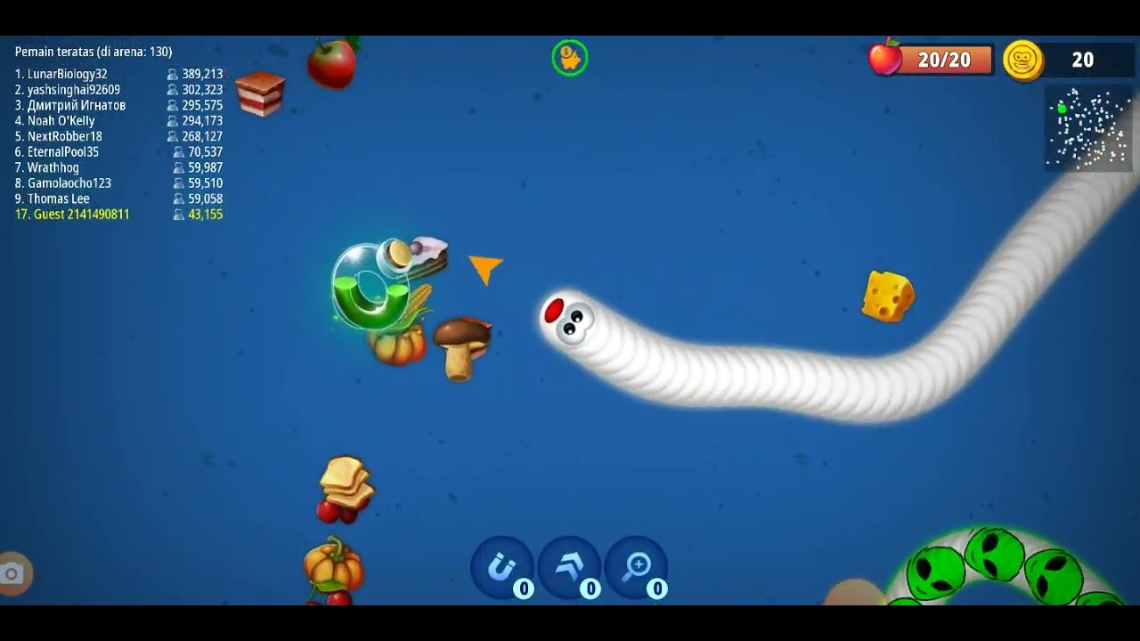 main game cacing - YouTube