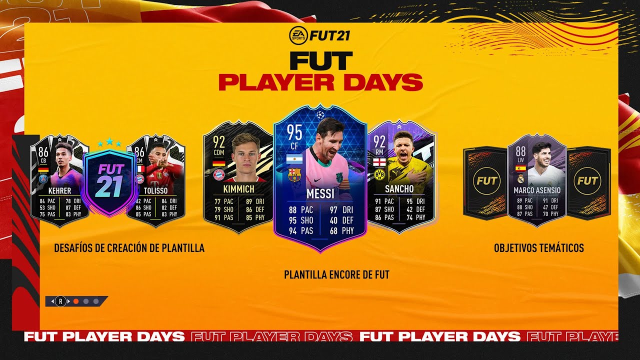 CORRE! EVENTO FUT PLAYERS DAYS CON MESSI TOTGS HAZARD RTTF Y MÁS ADEMÁS ...