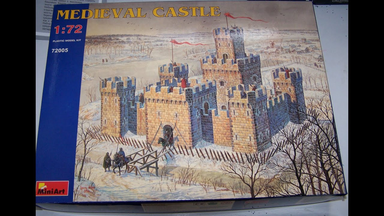 Medieval Castle from Miniart. Castillo Medieval. Miniart. E=1:72. - YouTube
