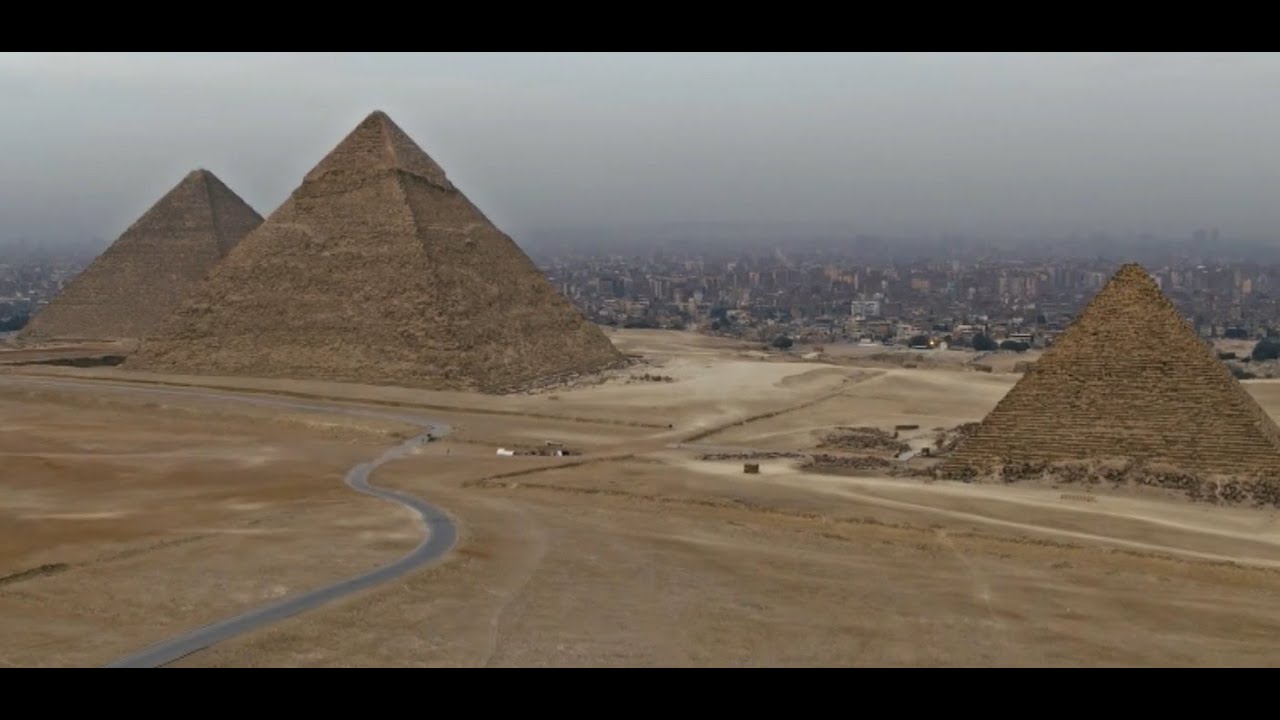 Egyiptom madártávlatból, Gizai fensik - Szuezi csatorna - YouTube
