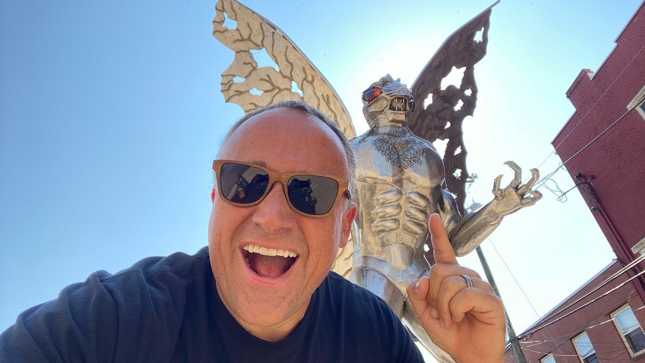 The Legend Of The Mothman | The Location Of The First Sighting - YouTube