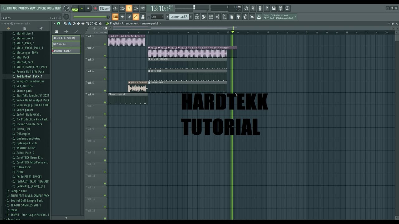Wie man 0815 Hardtekk macht [FL Studio Tutorial] - YouTube