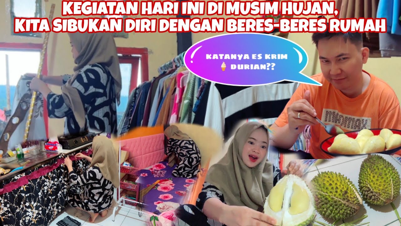 DAILY VLOG BERES-BERES RUMAH - YouTube