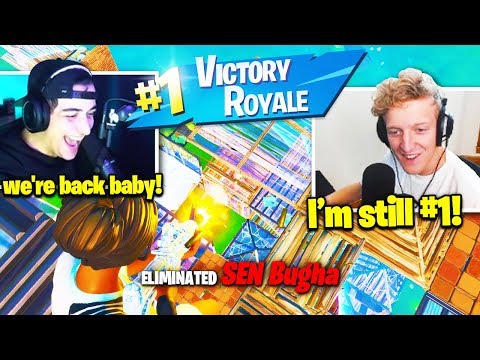 TFUE CLOAKZY KHANADA *DOMINATE* BUGHA, NINJA, CLIX & FaZe Clan in SQUAD FINALS! (Fortnite)