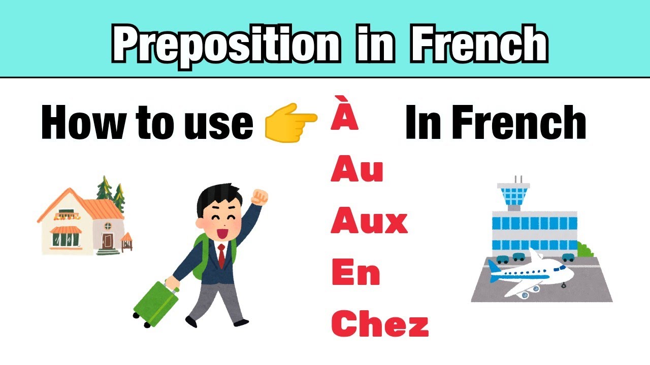 Learn to Use Preposition À in French 🇫🇷 with Questions and Answers ...