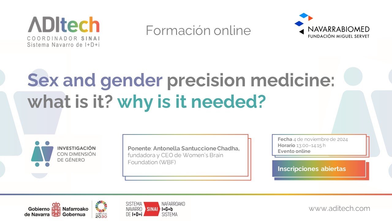 Sex and gender precision medicine: what is it? why is it needed? - YouTube