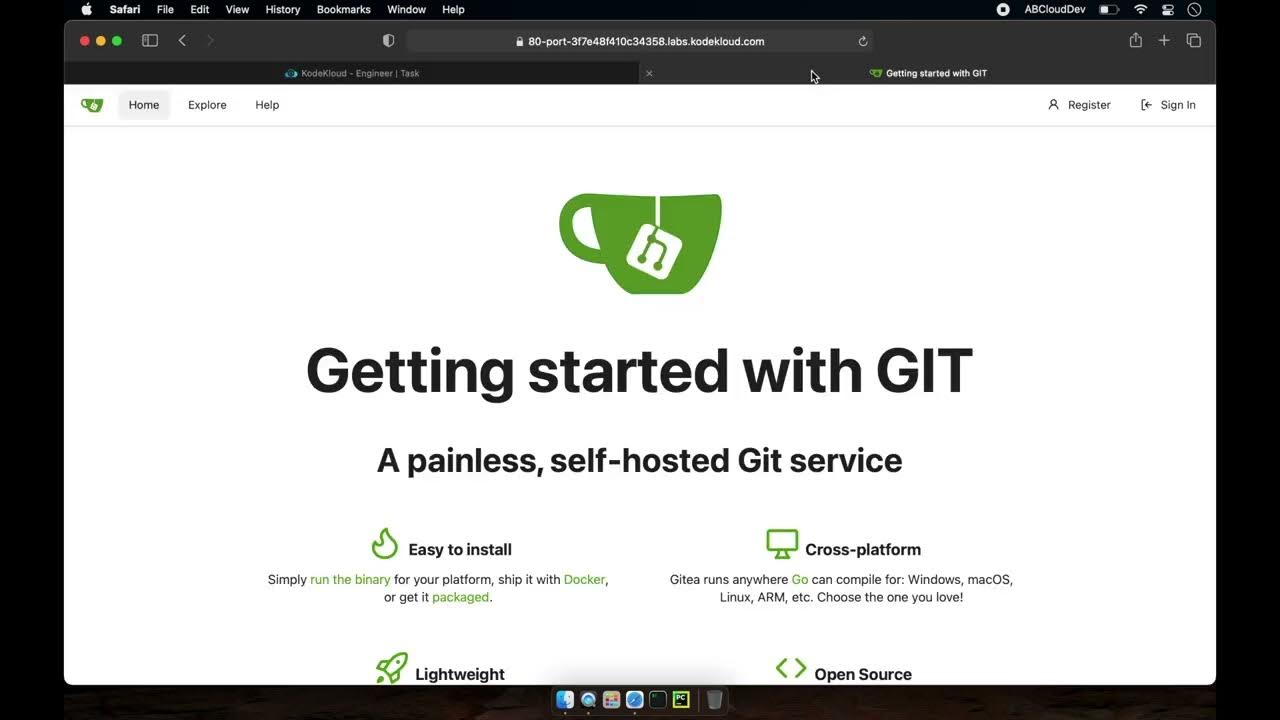 Git Fork a Repository | Git Level 1 | KodeKloud - YouTube