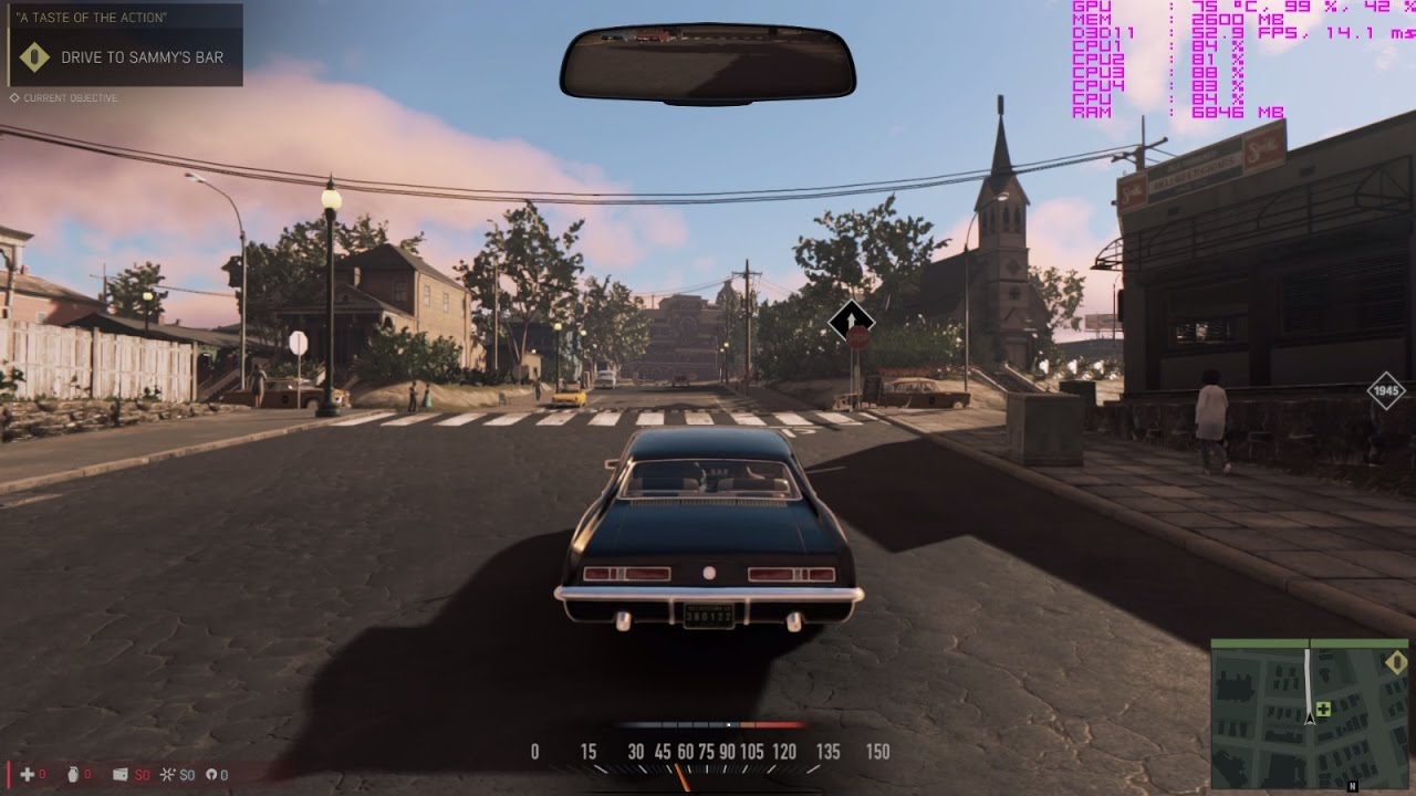 Mafia III PC gameplay at 1080p on high settings using a GTX 1060 6GB ...
