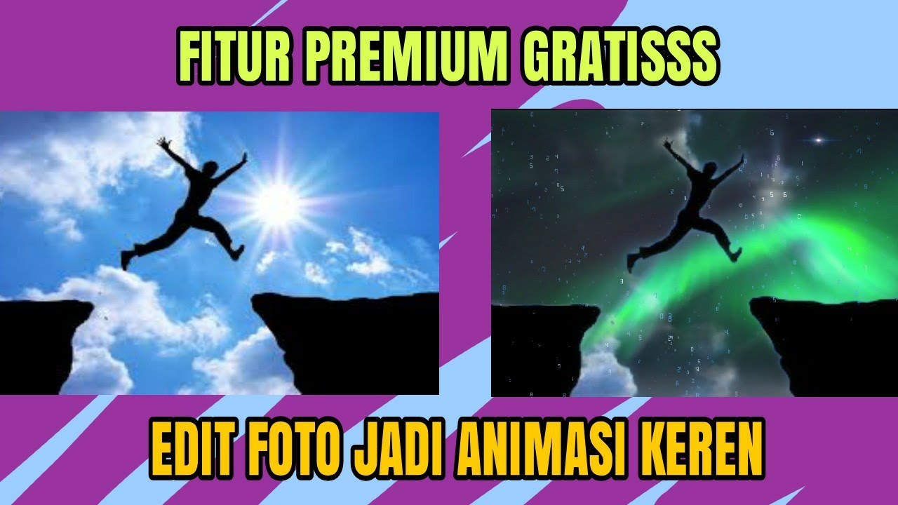 🔴Aplikasi edit foto jadi animasi yang lagi viral -FITUR PREMIUM ...