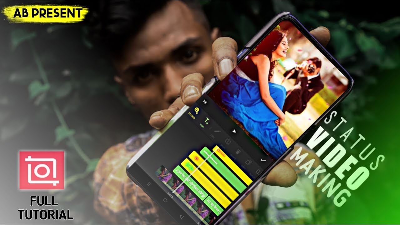 🔥HOW TO MAKE STATUS VIDEO WITH MOBILE | কিভাবে স্ট‍্যটাস ভিডিও বানাবেন ...
