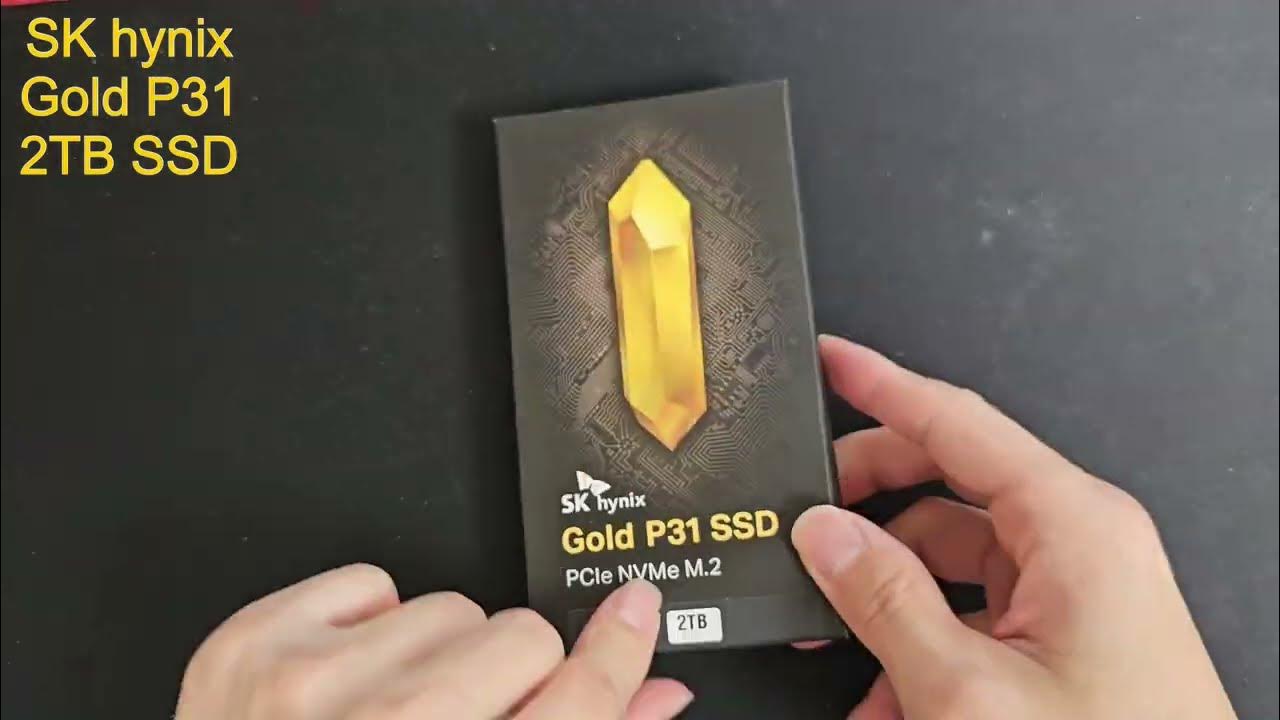 단순기록용으로 저장한 영상입니다. SK 하이닉스 GOLD P31 2테라 SSD - YouTube