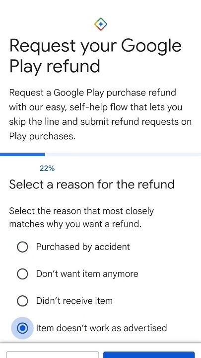 Here it is how to refund ur purchases in Google play store - YouTube