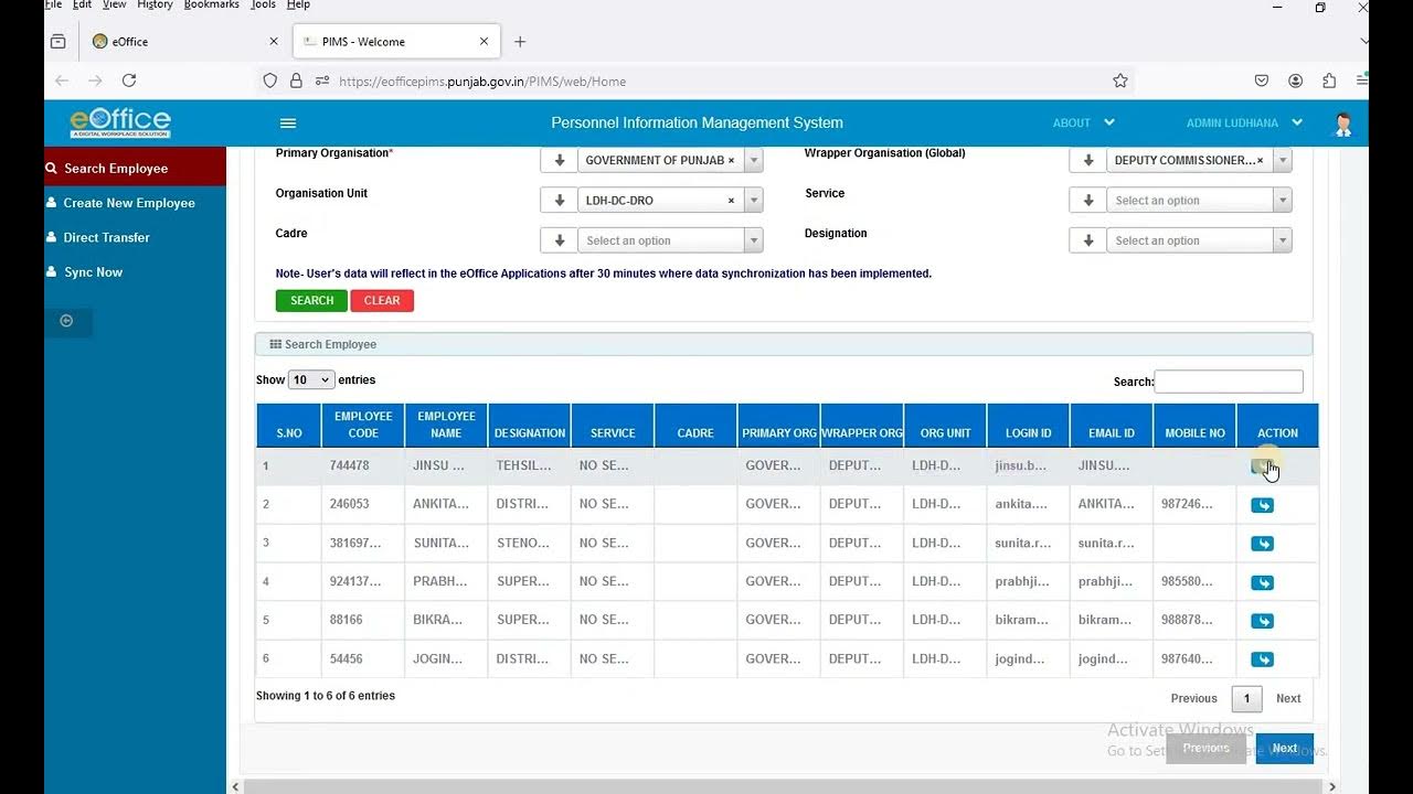 IN ONE MINUTE || HOW TO CHANGE DESIGNATION IN EOFICE NEW VERSION EOFFICE 7.3.9 WITH IN 1 MINUTE ...