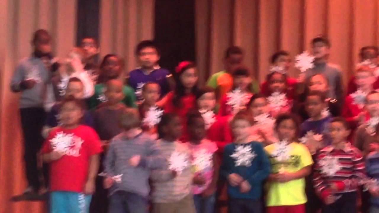 A Million Little Snow Flakes Callahan Elementary School Chr - YouTube