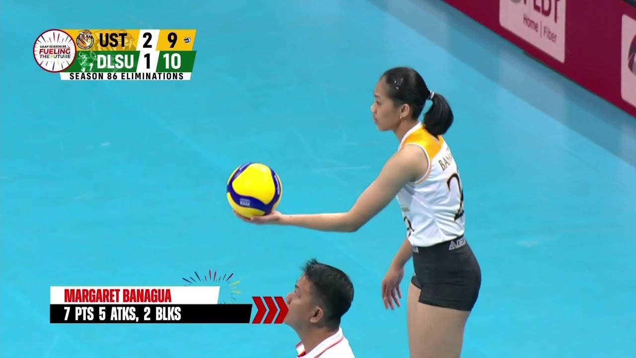 Thea Gagate towers over UST for DLSU | UAAP Season 86 Women’s ...