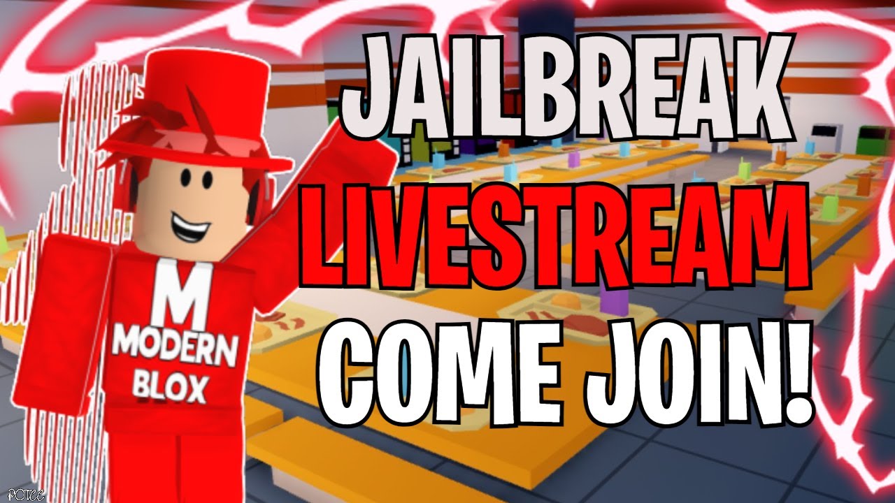 🔴JAILBREAK NEW AGENT CAR?! | Robux Giveaway at 1.29k Subs | ROBLOX ...