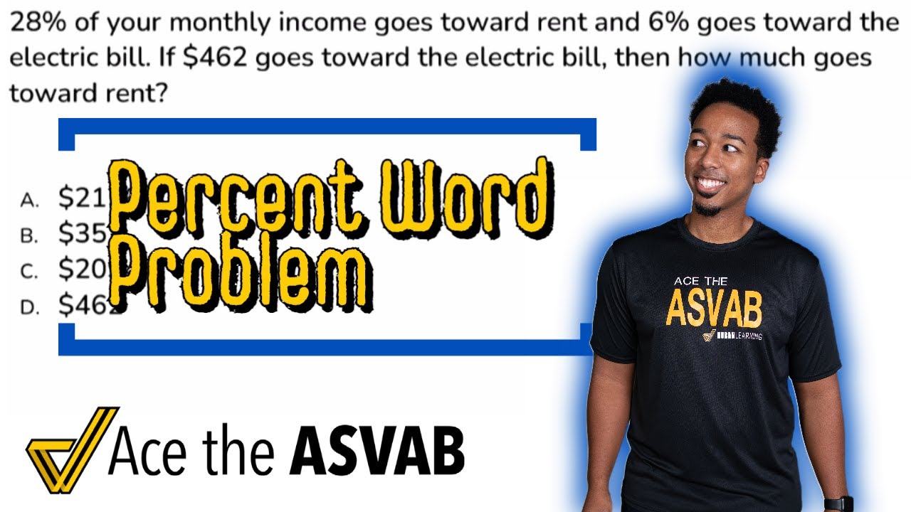 ASVAB Arithmetic Reasoning - Practice Test Question (Percent Word ...