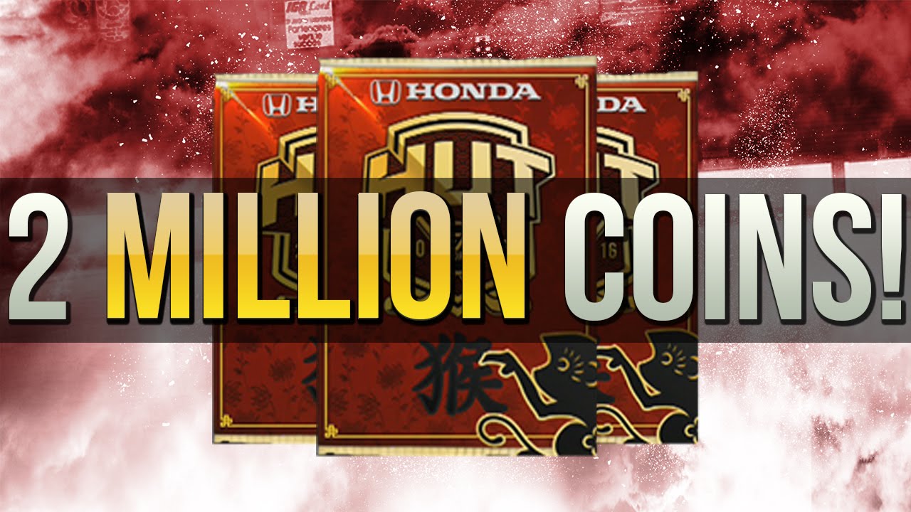 2 MILLION COIN PACK OPENING! NHL 16 HUT PACKS! - YouTube